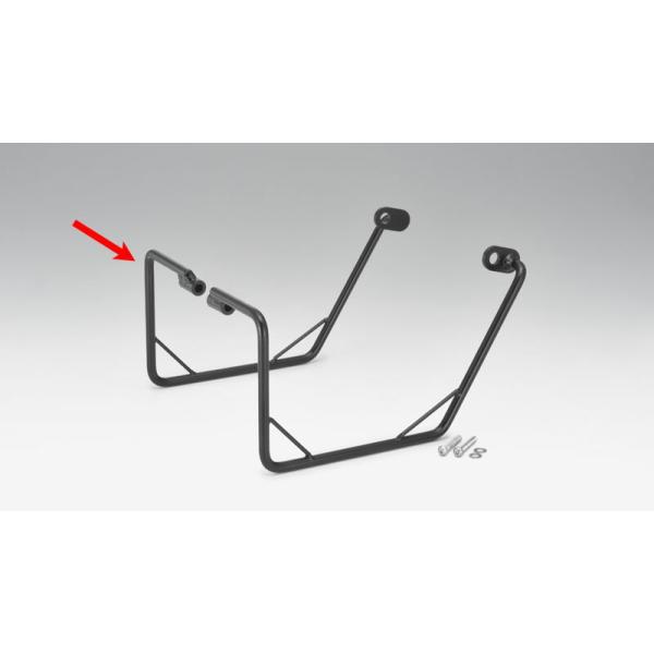 サイドバッグ装着時に、ホイールへの巻き込みリスク軽減に効果的なバッグサポート。車種専用設計により、バランスの取れた装着状態を実現しております。別売のベルトフック(210-4913)を併用することでより安定的なバッグの積載が可能となります。【...