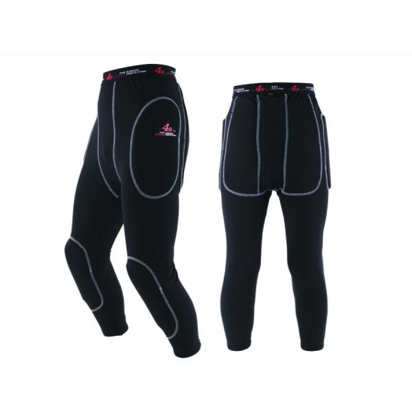 下半身を守る、プロテクター付インナーパンツ。4Rロゴを配してファッション性をアピール。付属のカラビナにも4Rロゴ付。キーホルダーとしても使用可能。【特徴】■伸縮性の高いメッシュ素材ボディーラインに柔軟にフィットします。■高い衝撃吸収力を発揮...