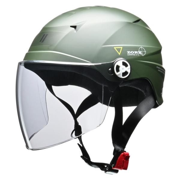 リード工業 (LEAD工業)ZORK (ゾーク) 軽量でシチィーユースに特化したカジュアルヘルメット可動式ロングシールド、ベンチレーション、ラチェットバックルなど普段使いに最適な装備多面的でアクティブなシェルに未来的なイメージを加えたデカー...