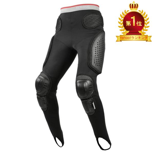 ハードプラスチックガードを尾骨・大腿部に配置し、膝にはCE規格のプロテクターを配置したプロフェッショナルモデル。下半身を強力に保護します。ストレッチ性の高い素材を使用しているため、運動性能を妨げることはなく、素材が薄いためパンツの下に履いて...