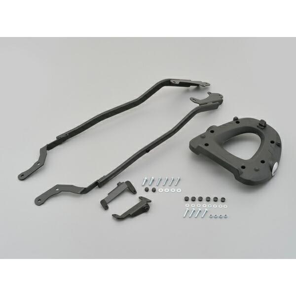 GIVIケース車種別フィッテング付属モノロックベース（M5M)を使用することによりモノロックケース（32以上は不可）が装着可能です。