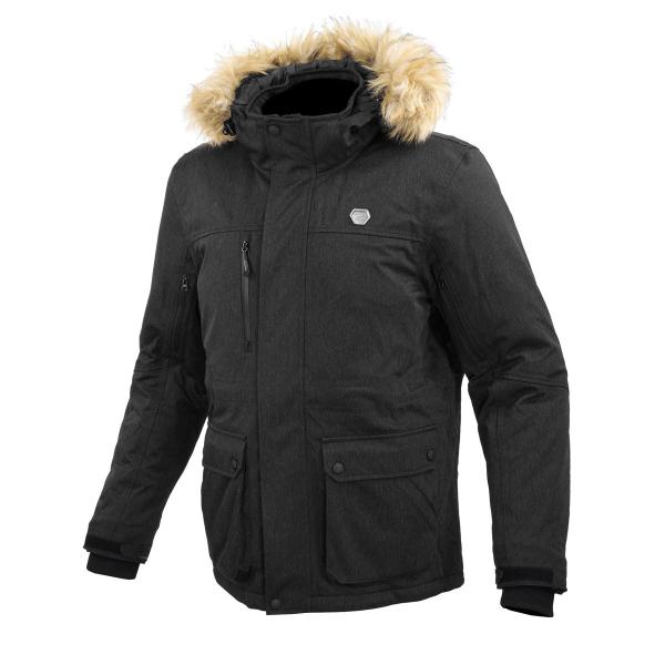 JK-615 プロテクトウォータープルーフウインターコート通勤や街乗りに最適な中綿入りライディングコート。フードとファーはそれぞれ着脱可能で多彩な着こなしに対応。●SizesWMWLMLXL2XL3XL4XL5XLB●ColorsBlack...