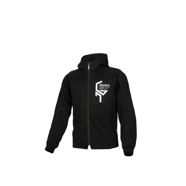 【リベロフーディー EJ-A112】●安全性能を高めながらゆとりのあるサイジングと柔らかい生地により街乗りからサッと羽織れる1着【商品特徴】・ストレッチ性の高いコットン系素材により非常に軽快な着心地を実現・肩/肘には軽量で硬質のプロテクター...