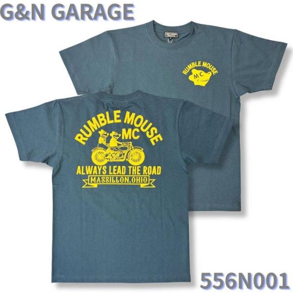 ■素材 ：綿100％■カラー ：インディゴ■サイズ：M〜XL■商品詳細：大人気のプリント半袖Tシャツ！ランブルマウスがラバープリントされている、愛らしい半袖Ｔシャツです。インディゴカラーのTシャツに黄色のロゴのコントラストが映えています。綿...