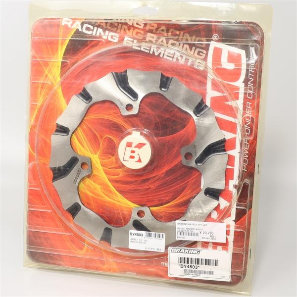 メーカー ：BRAKING/ブレーキング品番 ：BY4503定価(税込) ：23,210円適合車種：?RMZ250 07-22RMZ450 05-22こちらの商品は展示、未使用品です。保管時についた微細な傷、パッケージの痛み等がある場合がご...