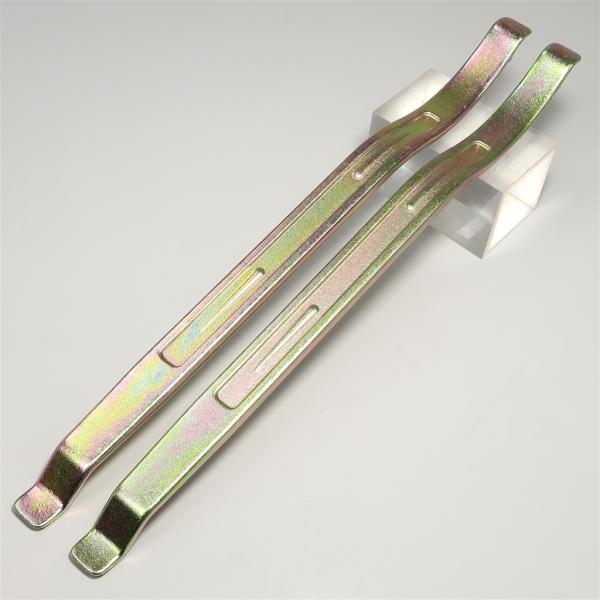 ☆商品状態：　こちらの商品は新品、未使用品です。　輸送時、保管時についた微細な傷等がある場合がございます。-商品詳細-・材質：鍛造スチール(亜鉛メッキ)・本体全長：約350mm・本体全幅：約21.7mm・本体重量：約304g　　　　　　　　...