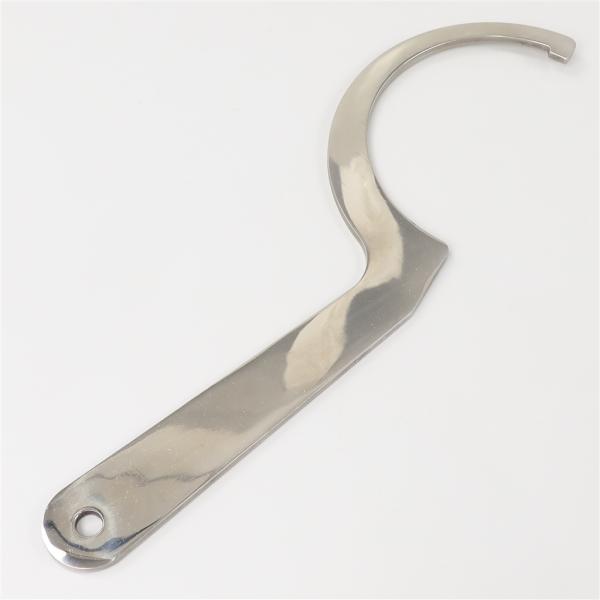 ☆商品状態：　こちらの商品は新品、未使用品です。　輸送時、保管時についた微細な傷、パッケージの痛み等がある場合がございます。-商品詳細-・材質：ステンレス・全長：約340mm・全幅：約120mm・厚み：約4.95mm・重さ：約338g　　　...