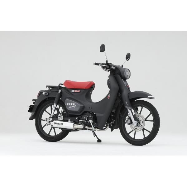 対応車種 [C125(21-23)/HONDA(ホンダ)]メーカー：OVER Racing -オーヴァーレーシング-[フルエキゾースト]ステンレスエキパイ：サイレンサー差し込み：Φ52アルミサイレンサー：SESMIC-mini＝350ｍｍ重...
