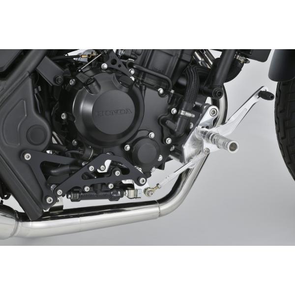 対応車種 [Rebel250/HONDA(ホンダ)]メーカー：OVER Racing -オーヴァーレーシング-[ステップ]※画像はシルバーですが、こちらのページの商品はブラックになります。4ポジション178mmFRONT/61mmUP178...
