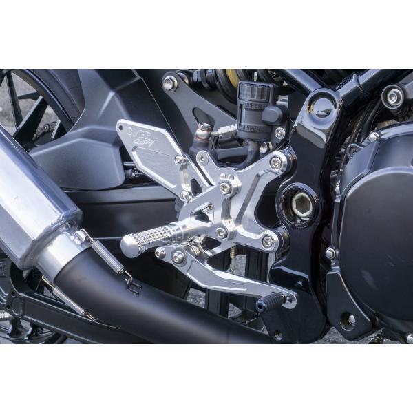対応車種 [Z900RS(18-26)/KAWASAKI(カワサキ)]メーカー：OVER Racing -オーヴァーレーシング-[バックステップ]4ポジション35mmBACK / 40mmUP35mmBACK / 50mmUP45mmBAC...