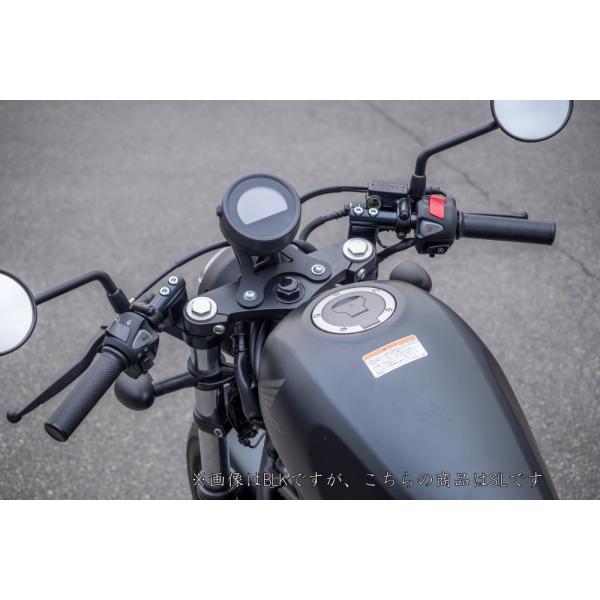 対応車種 [Rebel250 Clutch(25-)/HONDA(ホンダ)]メーカー：OVER Racing -オーヴァーレーシング-[ハンドルキット]※商品画像はブラックですが、こちらのページの商品はシルバーになります。・シルバーアルマイ...