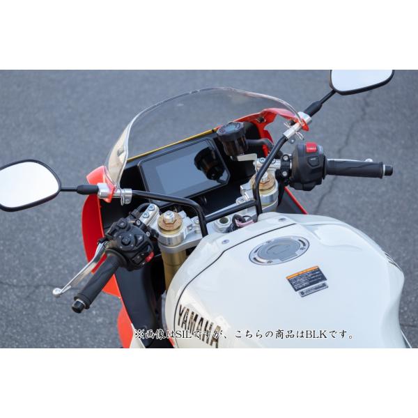 対応車種 ［XSR900GP(24-)/YAMAHA(ヤマハ)］メーカー：OVER Racing -オーヴァーレーシング-[ハンドルキット]・ブラックアルマイト仕上げ・ハンドルバーサイズ:Φ22.2xL260mm・ハンドル 絞り角調整:±2...