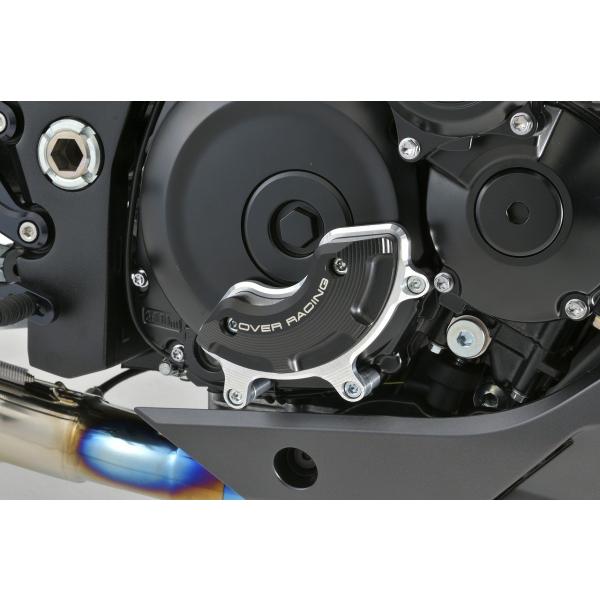 対応車種 [KATANA(19-21)/SUZUKI]メーカー：OVER Racing -オーヴァーレーシング-[フレームスライダー]・左右セット・アルミ削り出しベースプレート付属(アルマイト仕上げ)・取り付けボルト類付属・取り付け時カウル...