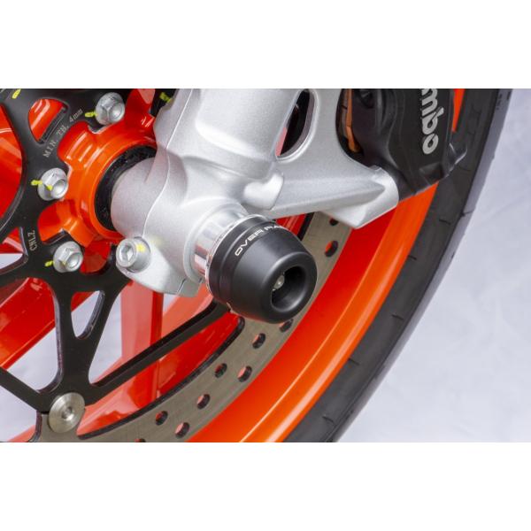 対応車種 [RS 660/aprilia(アプリリア)]メーカー：OVER Racing -オーヴァーレーシング-[スライダー]・アルミ削り出し取り付けベース(アルマイト仕上げ)・取付用シャフト(M8xL330)&amp;ナット付属・POM...