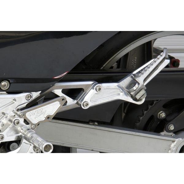 【★在庫ありの場合 1〜3日以内に発送】対応車種 [GPZ900R/KAWASAKI(カワサキ)]メーカー：OVER Racing -オーヴァーレーシング-[タンデムキット]・バックステップキット(品番51-78-02)専用タンデムステップ...