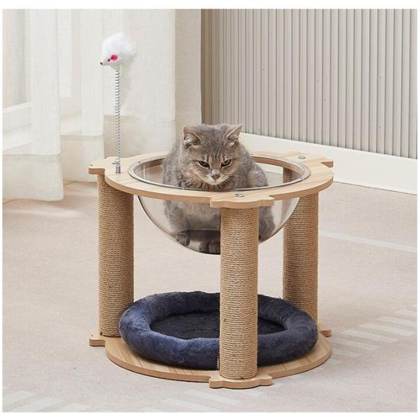 適用対象：子猫から大型猫まで 猫のおもちゃ鮮やかな色彩は猫の注意を引きやすく、人を引きつける外観を持っています。ペットの注意を引くだけでなく、家具や壁を保護しながら猫とあなたの相互作用を促進します。