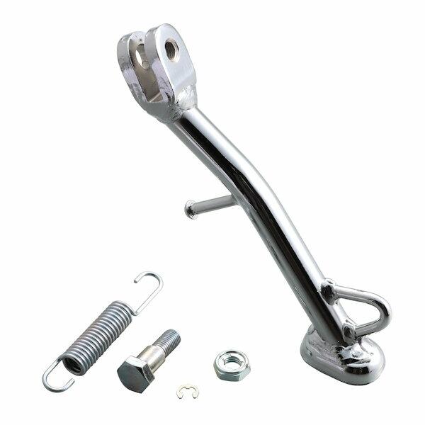 適合車種：HONDAEM1e:EF16全車種HS-168（メッキ）駐輪の際、非常に便利です。車種専用設計ですので、ボルトオン装着が可能。（一部外装パーツの加工が必要な場合があります）〇スタンドアーム径：φ17.5