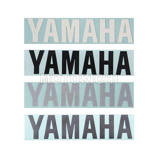 YAMAHAエンブレム 100×22mm 2枚セット品番Q5KYSK001T57 ホワイト品番Q5KYSK001T61 ブラック品番Q5KYSK001T65 シルバー品番Q5KYSK001T69 ガンメタ 【この商品】