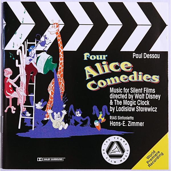輸入盤／アリス・コメディー・シリーズより4作品の音楽を収録／デジタル・リマスター、1996年発売ディスクの再生面に目立つキズや汚れあり／ブックレット(ジャケット一体)に傷みあり／全体に変色（黄ばみ）あり／ほか、目立つキズや汚れ等無し商品は通...