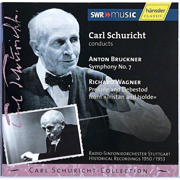 輸入盤／ブルックナー：交響曲第７番、ワーグナー：トリスタンとイゾルデ・前奏曲と「愛の死」／1953年・1950年録音ディスクの再生面にごくわずかにキズあり(再生には影響のない程度です)／ブックレットのとめホッチキスに少々サビあり／全体に変色...