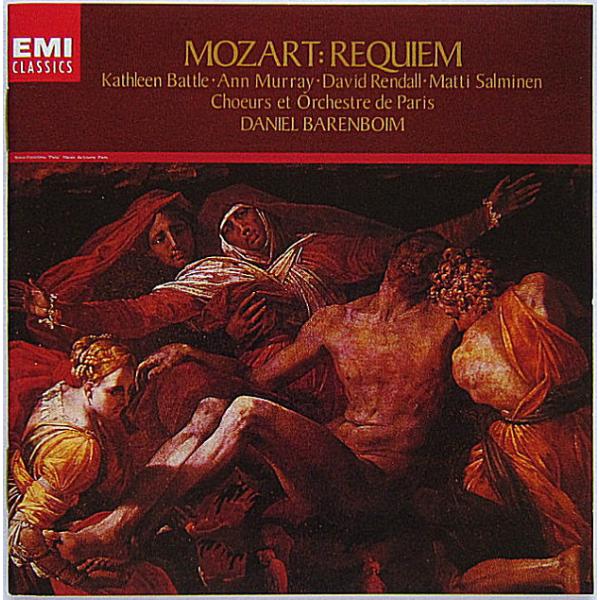 国内盤・帯付き／モーツァルト：レクイエム／1984年録音／解説掲載こちらは2006年の発売ですディスクの再生面に約5mmと１.5cmの長さのキズが1箇所ずつあり（再生には影響のない程度です）／帯に色あせあり（画像4枚目）／ジャケットの端に小...