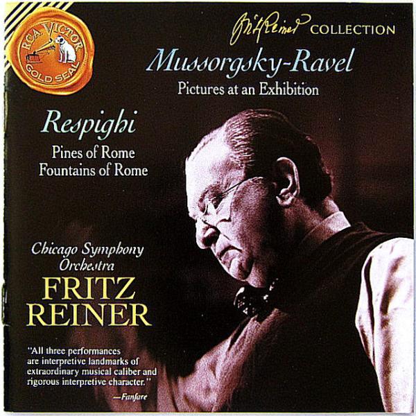 輸入盤／ムソルグスキー、レスピーギ：管弦楽曲集ディスクの再生面に浅いスリキズ多数あり（再生には影響のない程度です）／全体に変色（黄ばみ）かなりあり（画像3、4枚目）／背表紙に色あせあり（画像5枚目）／ほか、目立つキズや汚れ等無し商品は通販用...