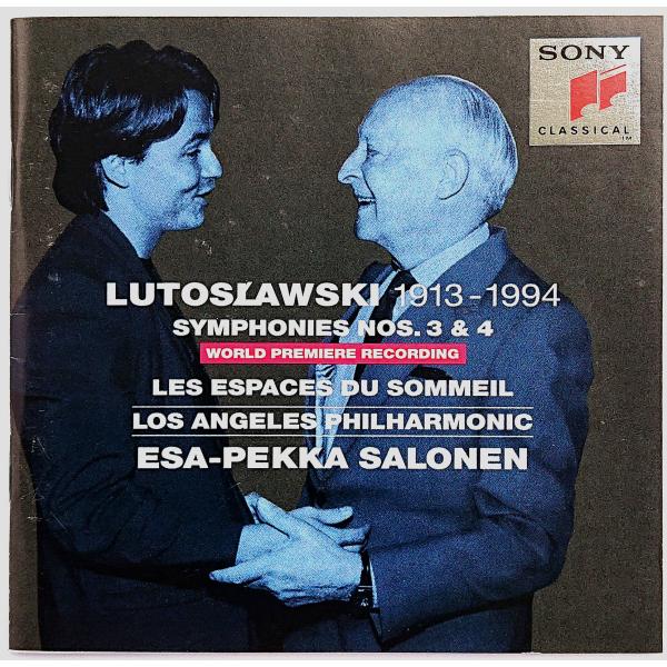 輸入盤／ルトスワフスキ：交響曲第3番&amp;第4番／1985年&amp;1993年録音ディスクの再生面にわずかにキズあり（再生には影響のない程度です）／ジャケットにスリキズあり／全体に変色（黄ばみ）かなりあり商品は通販用に在庫確保いたして...
