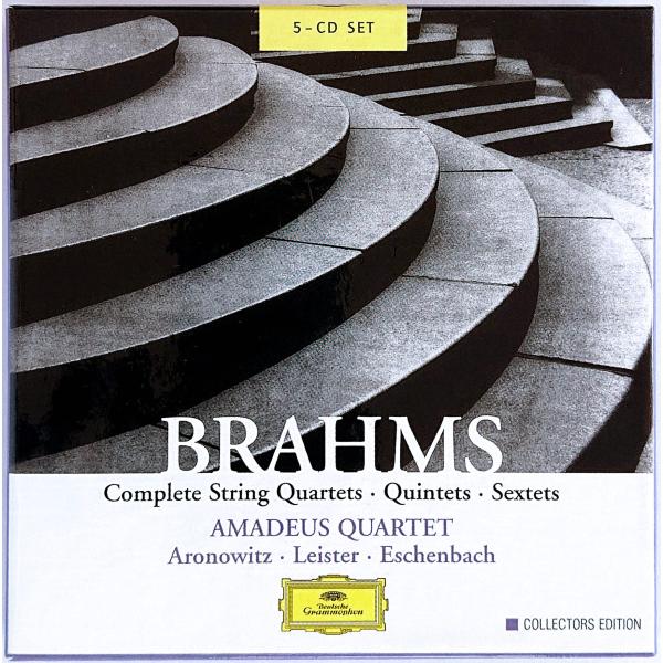 輸入盤、5枚組・BOX入り・ブックレット付き／ブラームス:室内楽作品集／1959年ー1968年録音CD3:ディスクの再生面に目立つスリキズ多数あり、CD1,2,4,5:再生面に少々キズあり（いずれも再生には影響のない程度です）／BOXにキズ...
