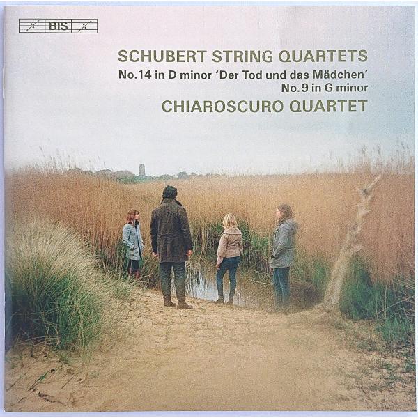 輸入盤、SACDハイブリッド盤／シューベルト:弦楽四重奏曲第14番《死と乙女》&amp; 第9番／2017年録音こちらは2018年の発売ですディスクの再生面の縁に1mm前後の長さのキズが多数あり（再生には影響のない程度です）／ジャケットによ...