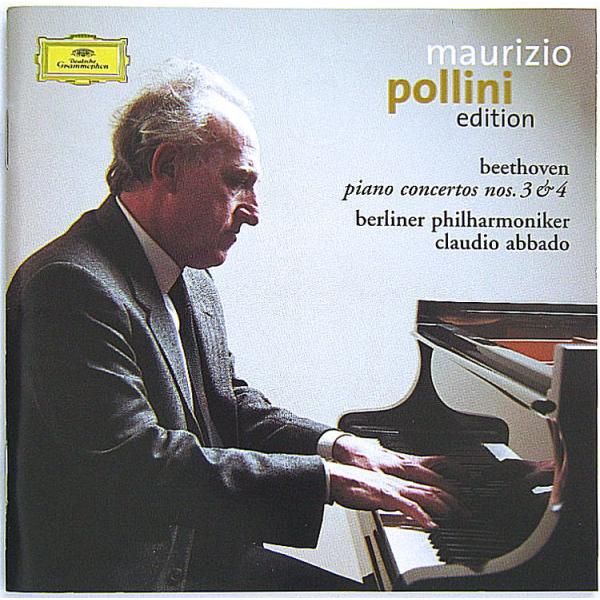 輸入盤／ベートーヴェン：ピアノ協奏曲第3番＆第4番／1992年録音／指揮：クラウディオ・アバドディスクの再生面にわずかにキズとくもり箇所あり（再生には影響のない程度です）／ブックレットの裏表紙に破れ箇所あり（画像3枚目）／ジャケットによれあ...
