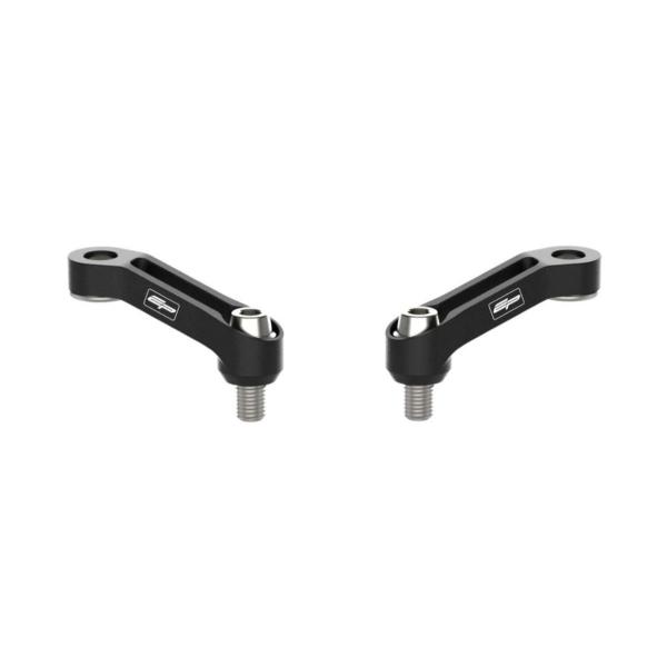 【商品説明】エヴォテックパフォーマンス のヴェルシス1000SE用ミラーエクステンダー純正ミラーを幅方向に50mm、高さ方向に30mm延長しますCNC加工アルミ製、ブラックパウダーコート仕上げ取付は簡単です【適合】Kawasaki（カワサキ...