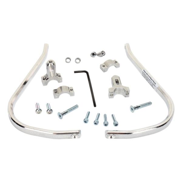 【商品説明】PRO-TAPER, FATBAR, FMF, TAG, NEKEN, MOOSE RACING FLEX SERIES(BURLESON以外)に対応した6061Ｔ-6アルミ製のハンドガード。手とレバーに対して十分なスペースを確...