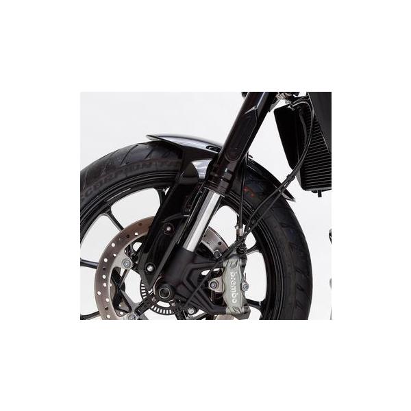 【商品説明】オリジナルフロントフェンダーのロワリングキット純正フェンダーと比べて12mmフロントタイヤに近づきます。【適合】IndianFTR2100 2019-【メーカー】ワンダーカインド(Wunderkind)