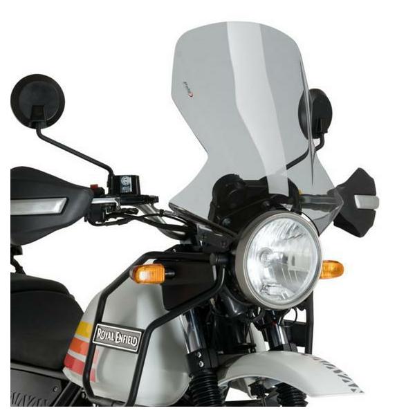 【説明】Puigのヒマラヤ 2018〜2020用ツーリングスクリーンです。このスクリーンは視界を損なうことなく、ライダーへの風の抵抗を和らげることを目的に設計されています。ロングツーリングでも疲れにくいように背の高いデザインとなっています。...