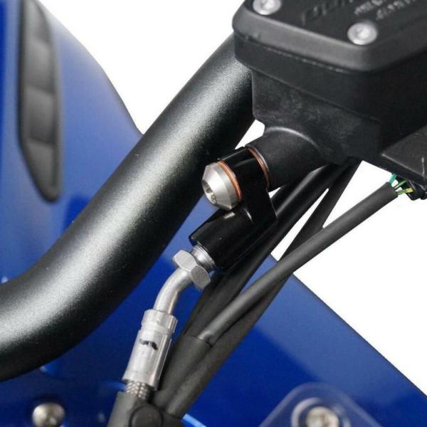 【商品説明】ドイツのメーカーVOIGT MOTO TECHNIKBMW車両用油圧クラッチライン延長アダプター延長長さ：約3cm   アダプターには15度の角度をつけてブレーキラインがより自然なラインになるように加工されていますCNC加工品 ...