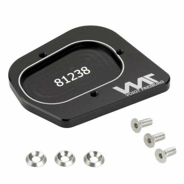 【商品説明】ドイツのメーカーVOIGT MOTO TECHNIKR1200GS/R1250GSアドベンチャー用 サイドスタンド エンラージャープレート不整地や柔らかい地面等に駐車する際に最適です純正のサイドスタンドに簡単に取付られ、スタンド...