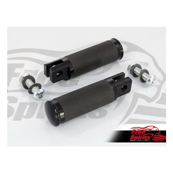 【商品説明】削り出しのパーツを得意としているイタリアのメーカー「FREE　SPIRITS」。独特のデザインと質感、機能美、パフォーマンスを高い次元で製品化しています。ビレットアルミニウム。アンチスリップラバー付。パッセンジャー用にも使用でき...