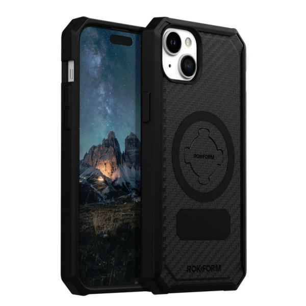 【商品説明】バイクと自動車用に開発されたROKFORM製iPhone15 専用スマホホルダーです。＜特長＞●裏側に備えられたマウントシステム【RokLockマウント】は、ツイスト式のマウントホールと超強力なマグネットでバイクへしっかりとホー...