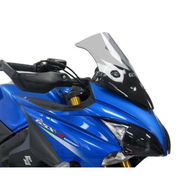 POWERBRONZE Airflow ダブルバブル スクリーン（型番 400-S125-008／Blue）【適合】SUZUKI GSX-S1000F（2015-2019年モデル）専用英国PowerBronzeが追求するレーシングテクノロジ...