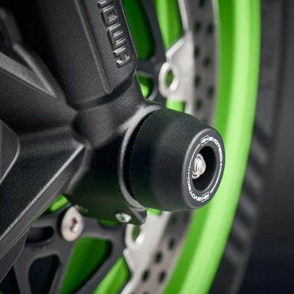 Evotech Performance製スピンドルボビンキットは、Kawasaki Ninja ZX-6R（2024年以降）専用に設計された前後ホイール保護パーツです。フロントおよびリアのスピンドルに対応し、車体の重要部位を効率的に保護しま...