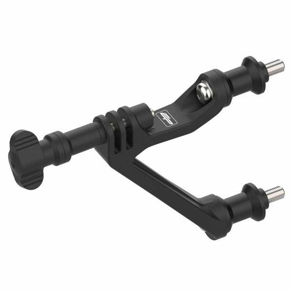 本製品は、Honda NT1100専用に設計されたフロントマッドガード取付タイプのアクションカメラマウントです。走行中の映像を理想的なアングルで記録できるよう設計されており、車体前方からのダイナミックな視点を確保します。マウントはフロントマ...