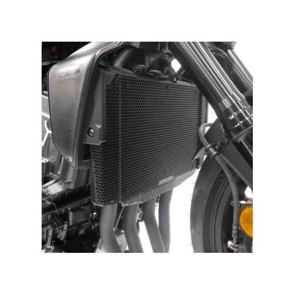 【商品説明】ホンダ CB1000R用のラジエーターガード。ホンダ CB1000R ネオスポーツカフェ用 EPラジエターガードの特徴・簡単かつ正確にフィットするように設計された軽量アルミニウム構造・六角形のマトリックスホールパターンにより、石...