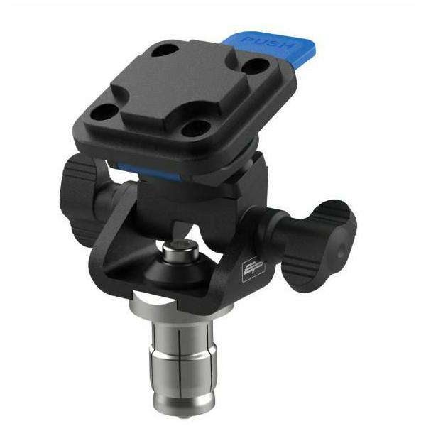 Evotech Performance製のトップヨーク(トップブリッジ)装着型マウント(Carpuride用)。502および702システムへの適合商品となります。Carpuride本体は商品に含まれていません。【適合】YAMAHA YZF-...