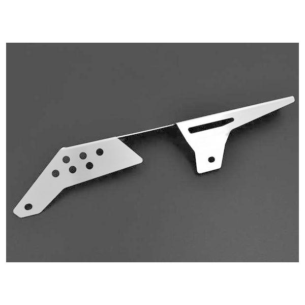 【商品説明】パウダーコート処理されたステンレス製のチェーンガードチェーンのグリスが飛び散らないように作られています。また、チェーンが切れたとき、にチェーンをキャッチするように設計されており、バイクやライダー、同乗者へのダメージを防ぐのに役立...