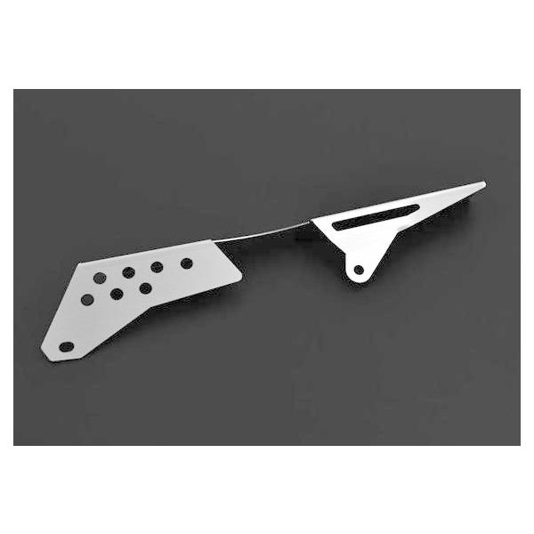 【商品説明】パウダーコート処理されたステンレス製のチェーンガードチェーンのグリスが飛び散らないように作られています。また、チェーンが切れたとき、にチェーンをキャッチするように設計されており、バイクやライダー、同乗者へのダメージを防ぐのに役立...