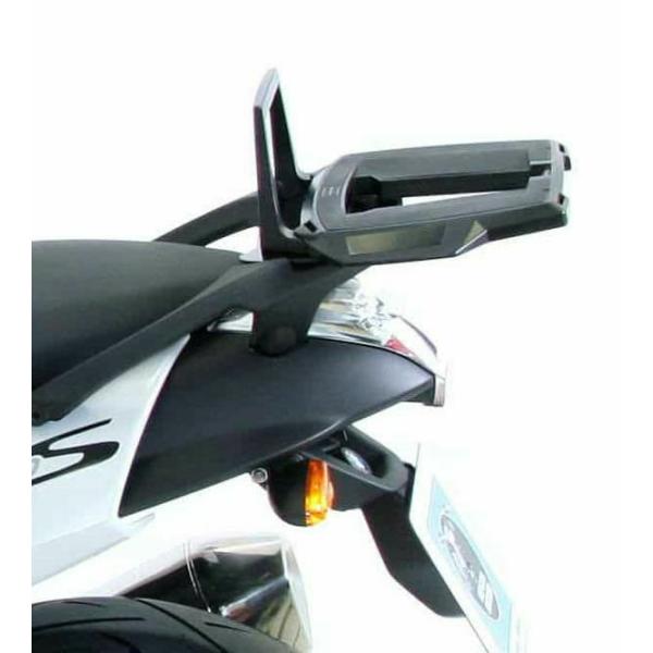 HEPCO&amp;BECKER製のアルラック。トップケースキャリア リアラック。汎用プラスチックアダプタープレート付きのHepco&amp;Beckerトップケースは装着できません。【適合】BMWK1300S (2009-2016)純正リ...