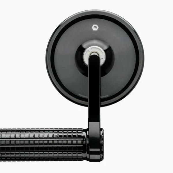 【商品説明】モトガジェット mo-View バーエンドミラー。ガラスを使わずに、金属を極限まで研磨し、鏡のように反射させています。特殊なコーティングで酸化、腐食、傷に耐性を持たせています。車検にも対応しています。※アダプターは7001060...