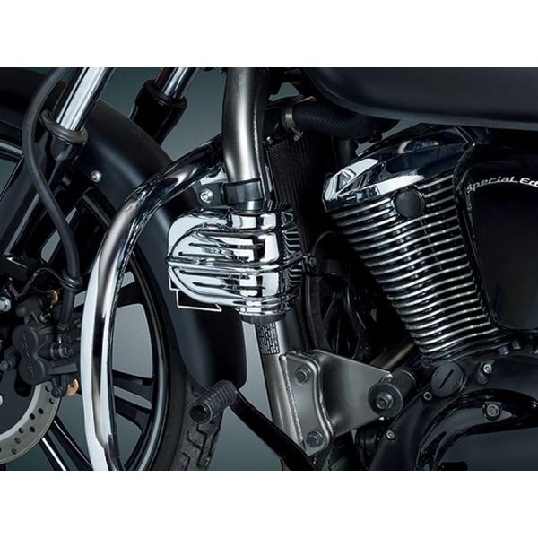 【商品説明】見た目も音もワイルドなバッドボーイ AIRホーンKIT音量：118db 530/680Hz【適合】HONDAVTX1300/1800　全モデルVT1300 CustomLineシリーズShadow 750/400 全モデルYAM...