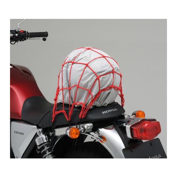 【商品説明】カラー：レッド大きめなマス目、固定式の金属フック（6か所）、簡素なパッケージで安さにこだわった簡易ネットです。価格はお求めやすくても、ゴムの品質レベルは同社が出しているポーチ付ネット同等です。サイズ：400mmＸ400mm（6×...