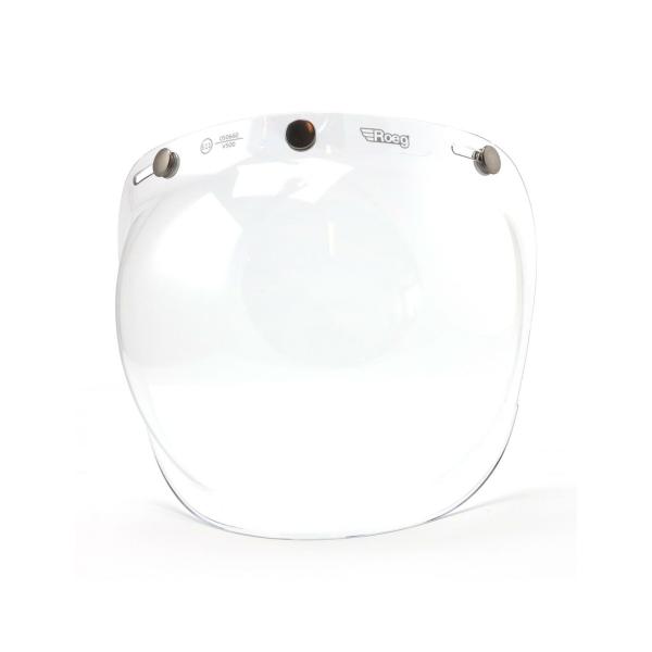 【商品説明】Roeg（ローグ）のJETT/JETTSON用のバブルシールド。JETTとJETTSONのヘルメットに、3つのスナップでフィットします。傷や衝撃に強いポリカーボネート製。ECE-R22.05安全規格適合品。【カラー】クリア【メー...